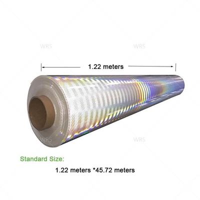 Tearable Printable High Intensity Prismatic Reflective Sheeting