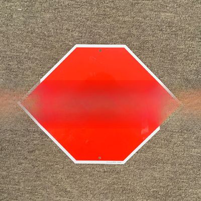 Traffic Signs Reflective Warning Sign Stop Signboard 30*30cm Aluminum ...