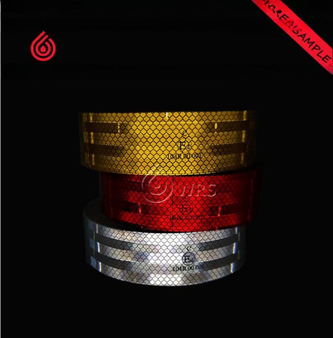 Vehicle Conspicuity Markings UV Resistant Reflective Tape for Trailer ...
