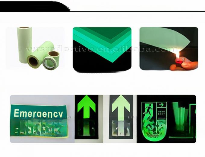 Emergency Running Man Left/Right Photoluminescent Fire Exit Sign